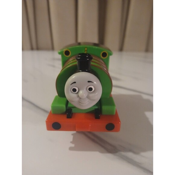 Mattel | Toys | Thomas Friends Pull Back Racer Percy 209 Mattel Gullane ...